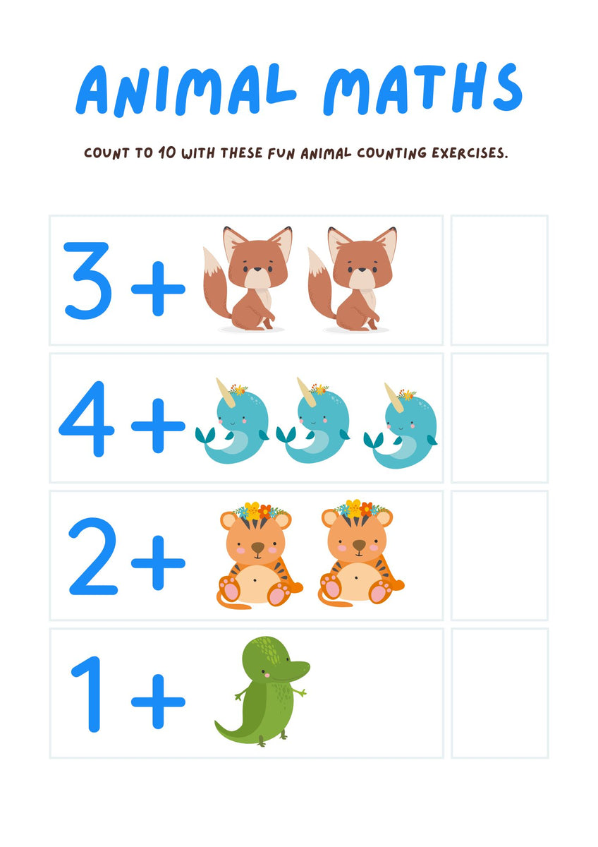 30 Fun Maths printable activity pages for kids! – kidelp