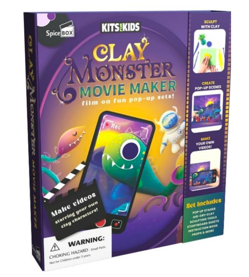 Clay Monster Movie Maker Kit – kidelp