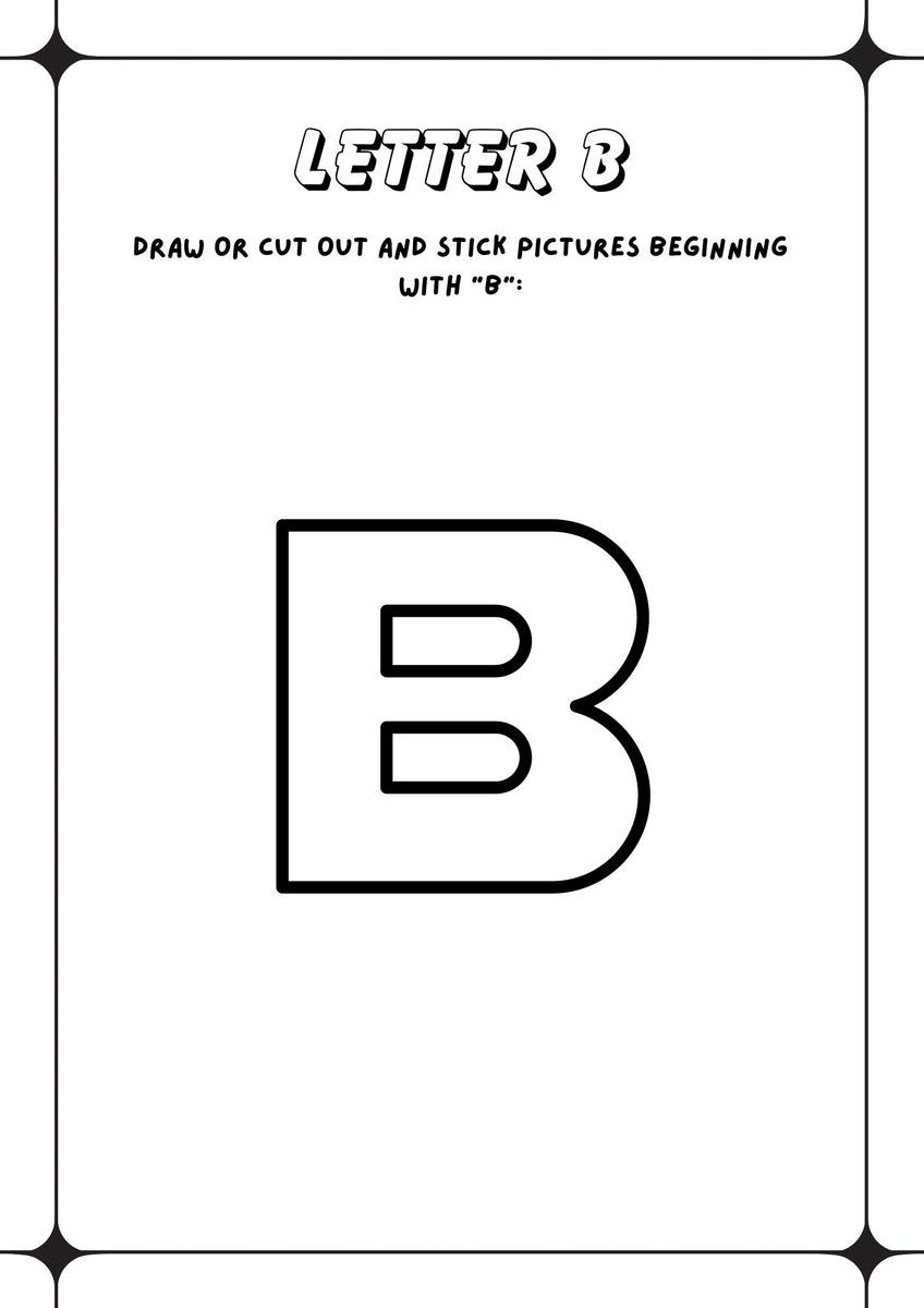 ALPHABET Collage Printables! – kidelp